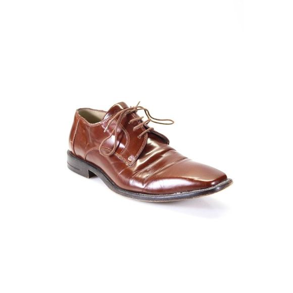 Warren Edwards | Shoes | Warren Edwards Mens Brown Leather Lace Up ...